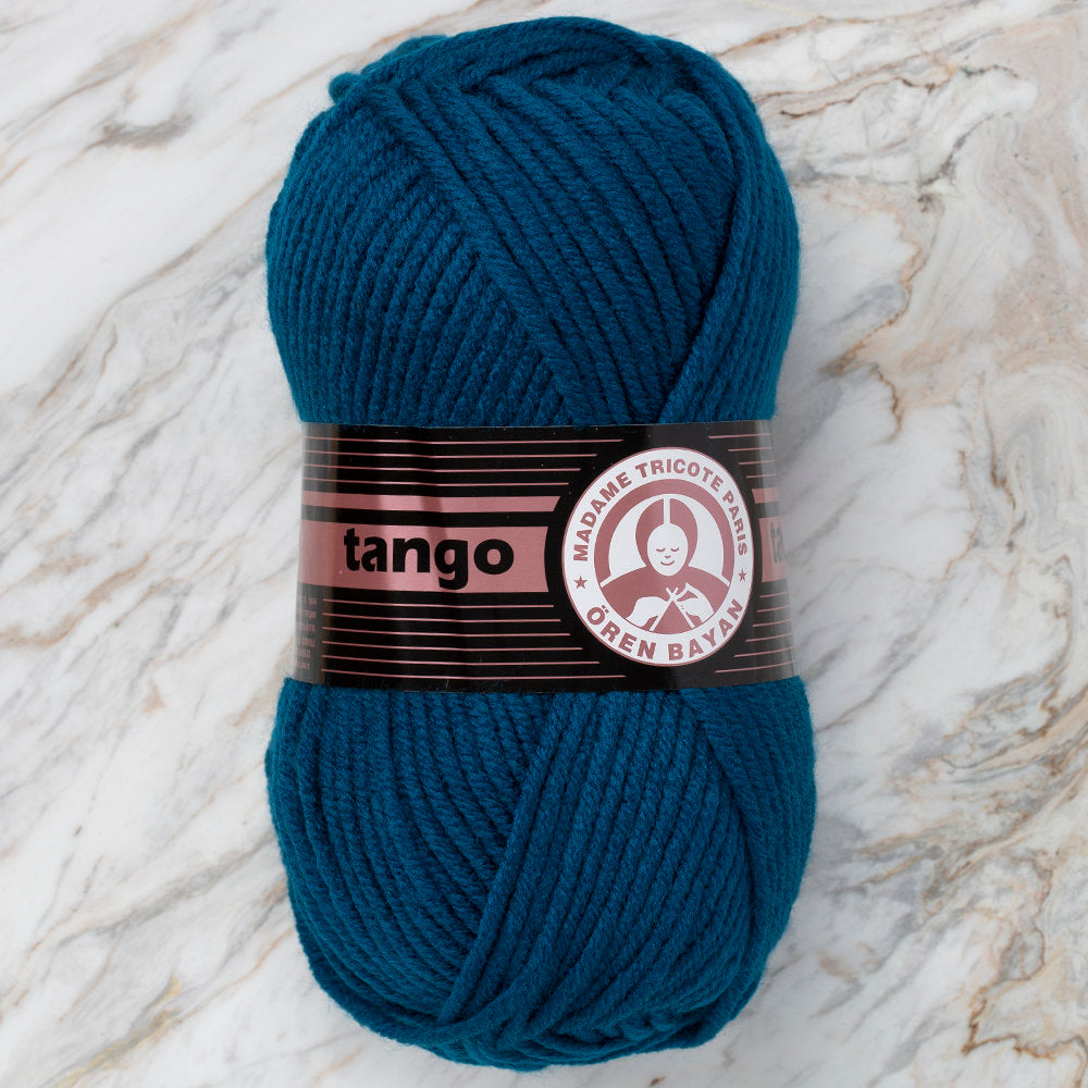 Madame Tricote Paris Tango/Tanja Knitting Yarn, Petrol Blue - 101