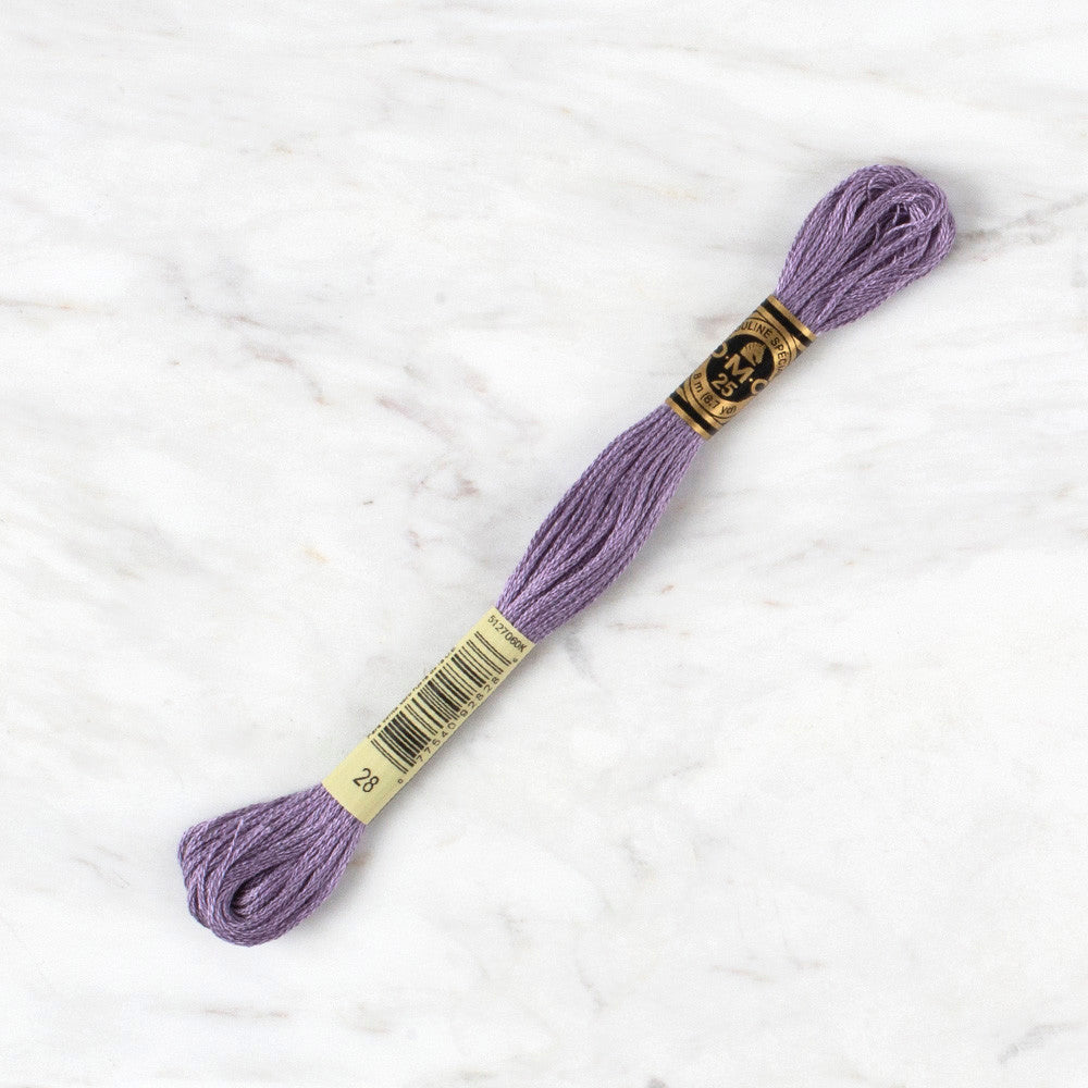 DMC Mouline Special 8 m Embroidery Thread, Lilac, 28
