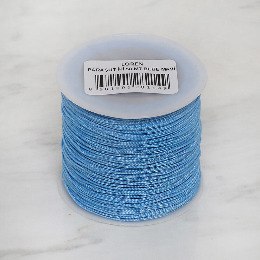 Loren 50 m Parachute Cord - Baby Blue