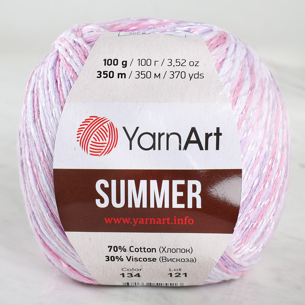 YarnArt Summer Yarn, Variegated - 134