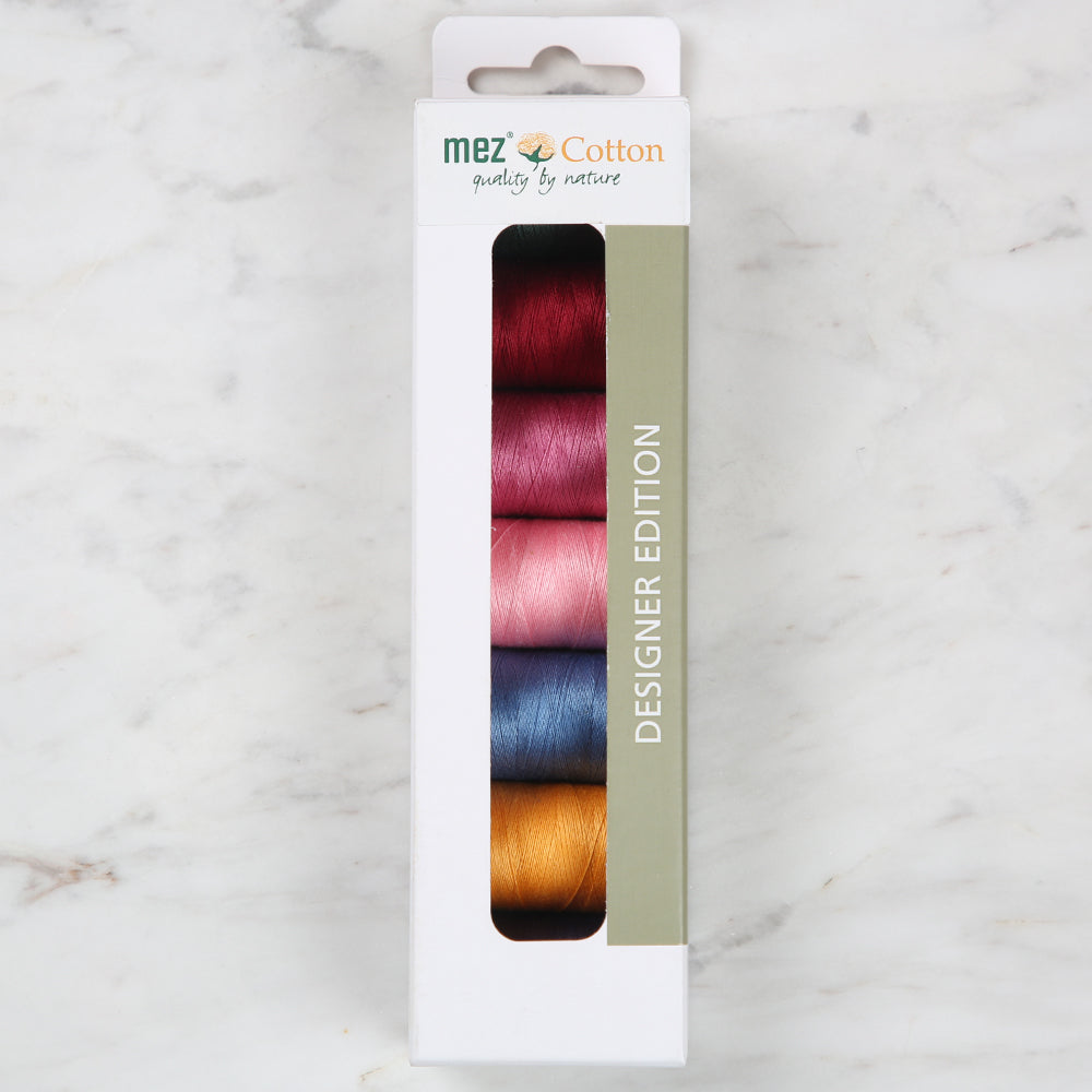 Mez Cotton Sewing Thread 7'Color - A25PSMC-AC001