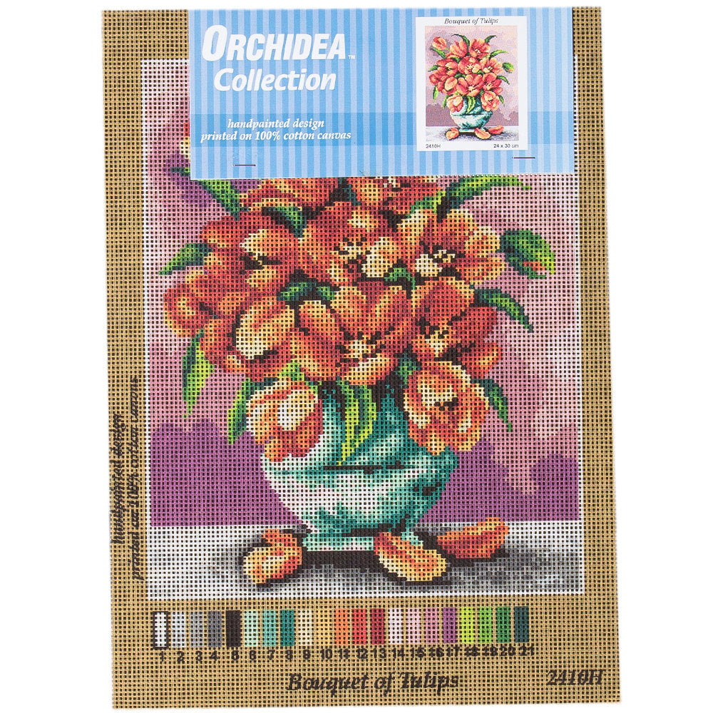 Orchidea 24x30cm Printed Gobelin