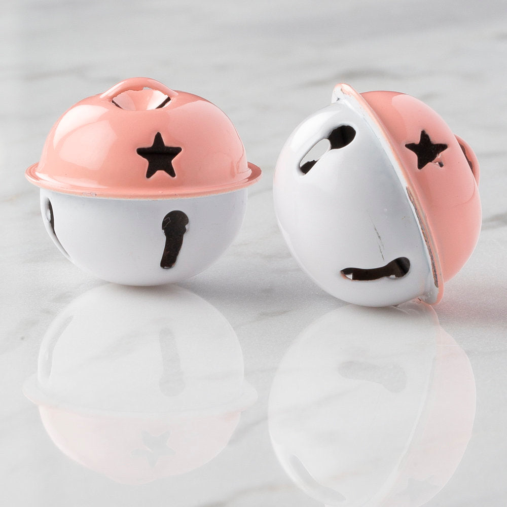 Loren 2 Pcs Craft Bell, Pink