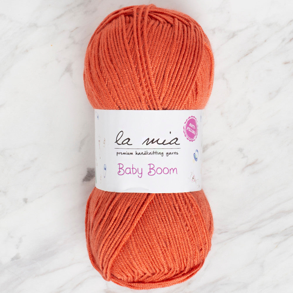 La Mia Baby Boom Yarn, Brick - 2533