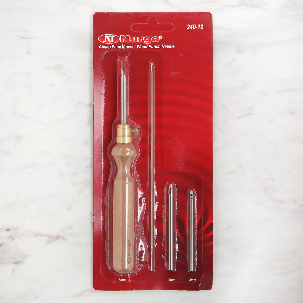 Nurge Wood Punch Needle - 240-12
