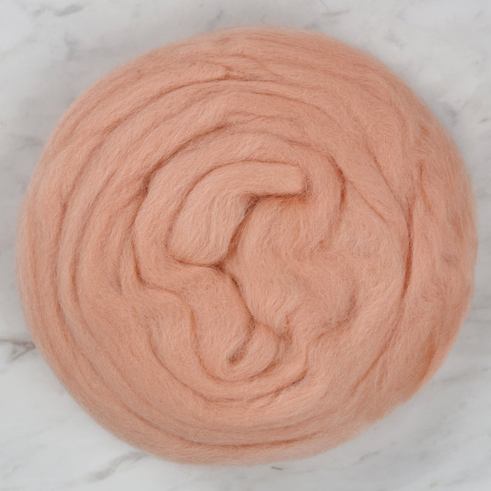 Kartopu Natural Wool Roving Felt,Skin Color - K215